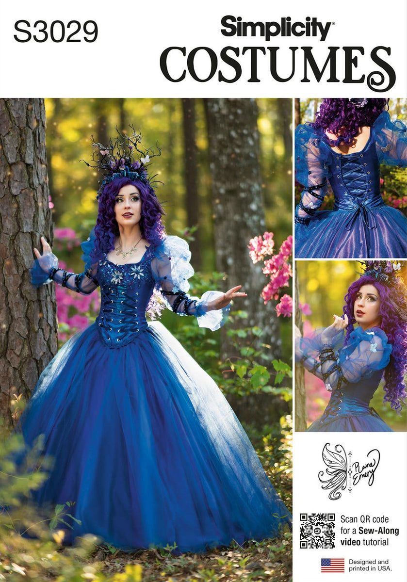 3029 Misses' Ball Gown Costume by Raine Emery – Coscraft